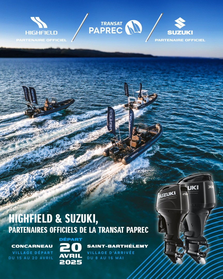 Suzuki Marine - Transat Paprec : Tandem Highfield & Suzuki pour cette ...